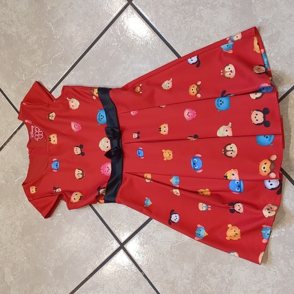 Disney | Dresses | Disney Pixar Tsum Tsum Dress Medium 78 | Poshmark